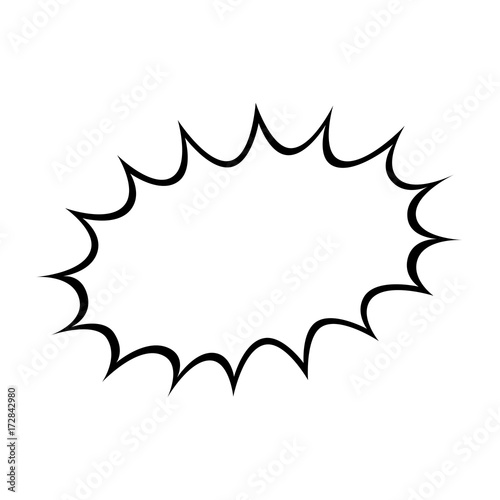 Comic Bang Template Stock Vector | Adobe Stock