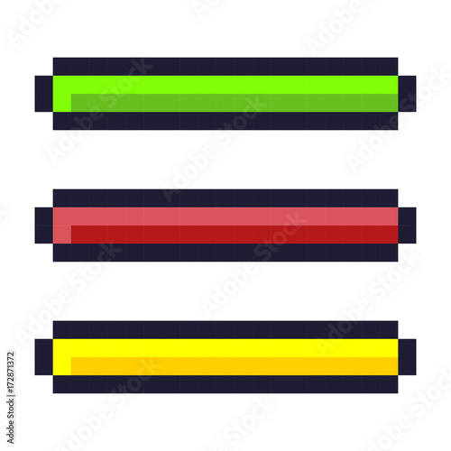 Loading progress bar pixel art cartoon retro game style Stock Vector ... Loading progress bar pixel art cartoon retro game style Stock Vector ...