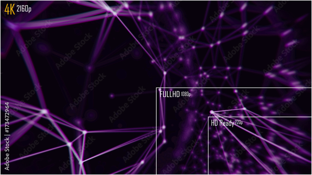 4K // Full HD // HD Ready television resolution display with comparison ...