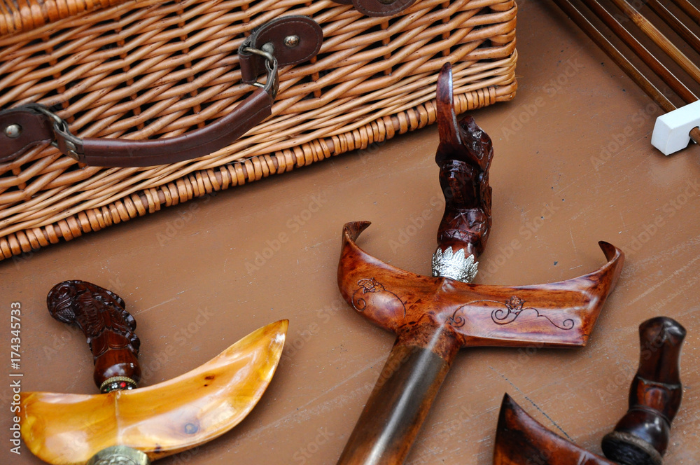 Keris is a traditional weapon of the Malay community in Malaysia. Made ...
