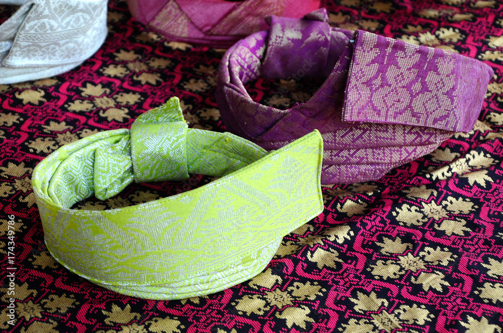 Stockfotot Traditional tengkolok also known as destar, setanjak or ...