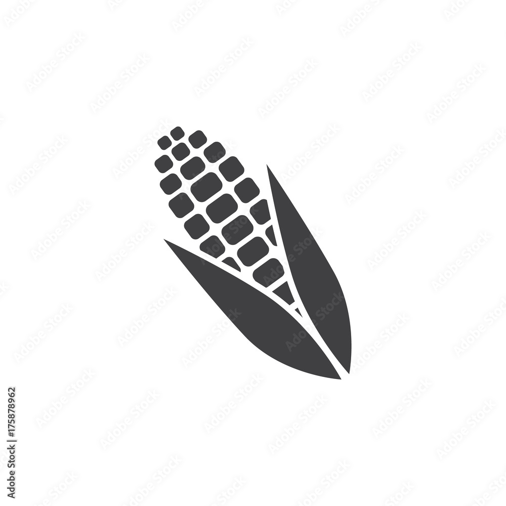 Corn icon Stock Vector | Adobe Stock