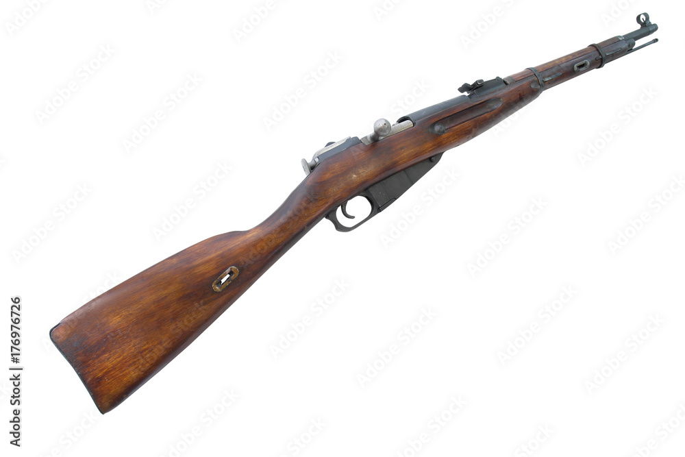 Russian carabine (short rifle) Stock Photo | Adobe Stock
