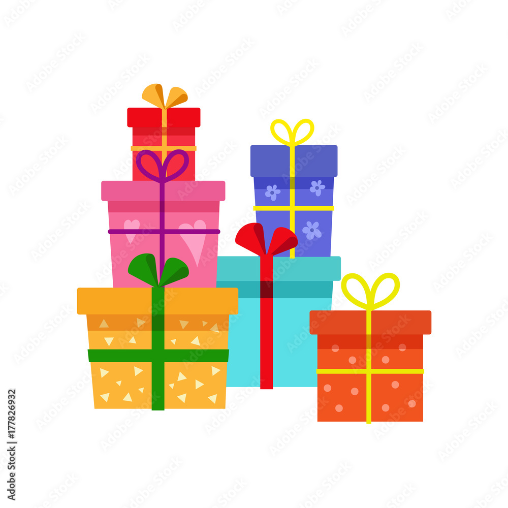Pile Of Presents Cartoon