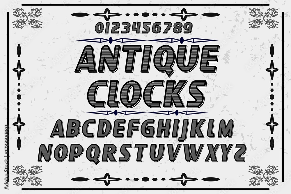 Font handcrafted vector script alphabet font vector, design,handwritten ...