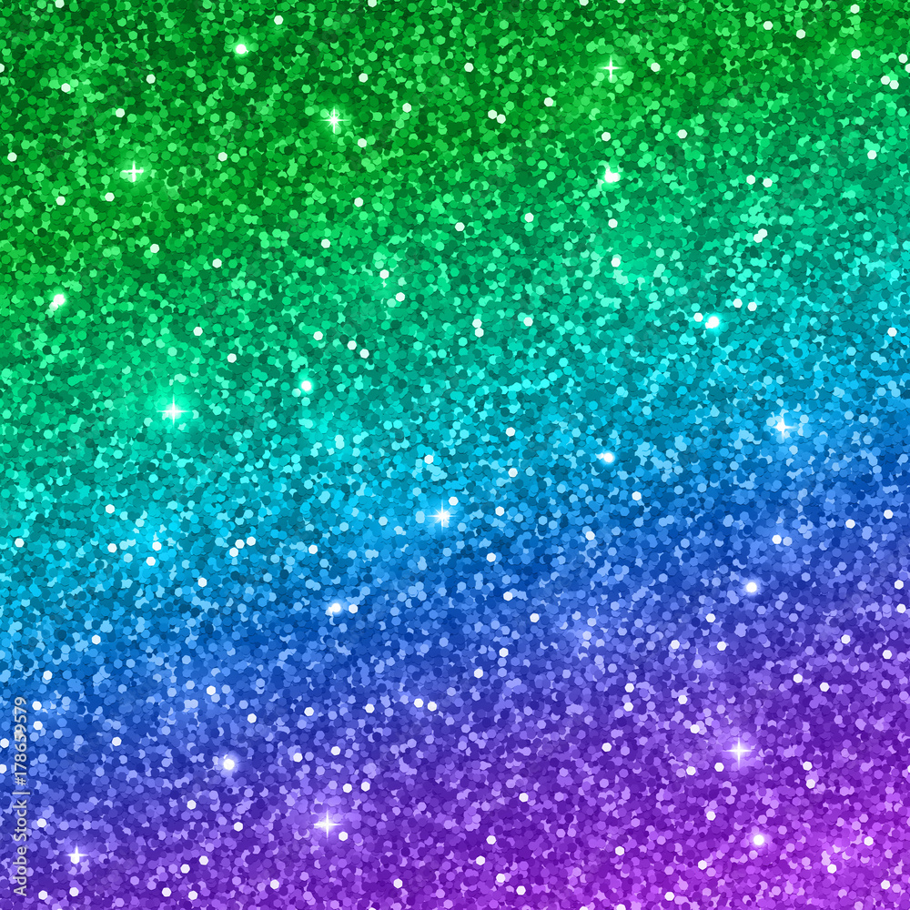 Multicolor glitter background. Vector Stock Vector | Adobe Stock