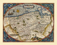Vintage Maps Of Flanders Free Stock Photo - Public Domain Pictures