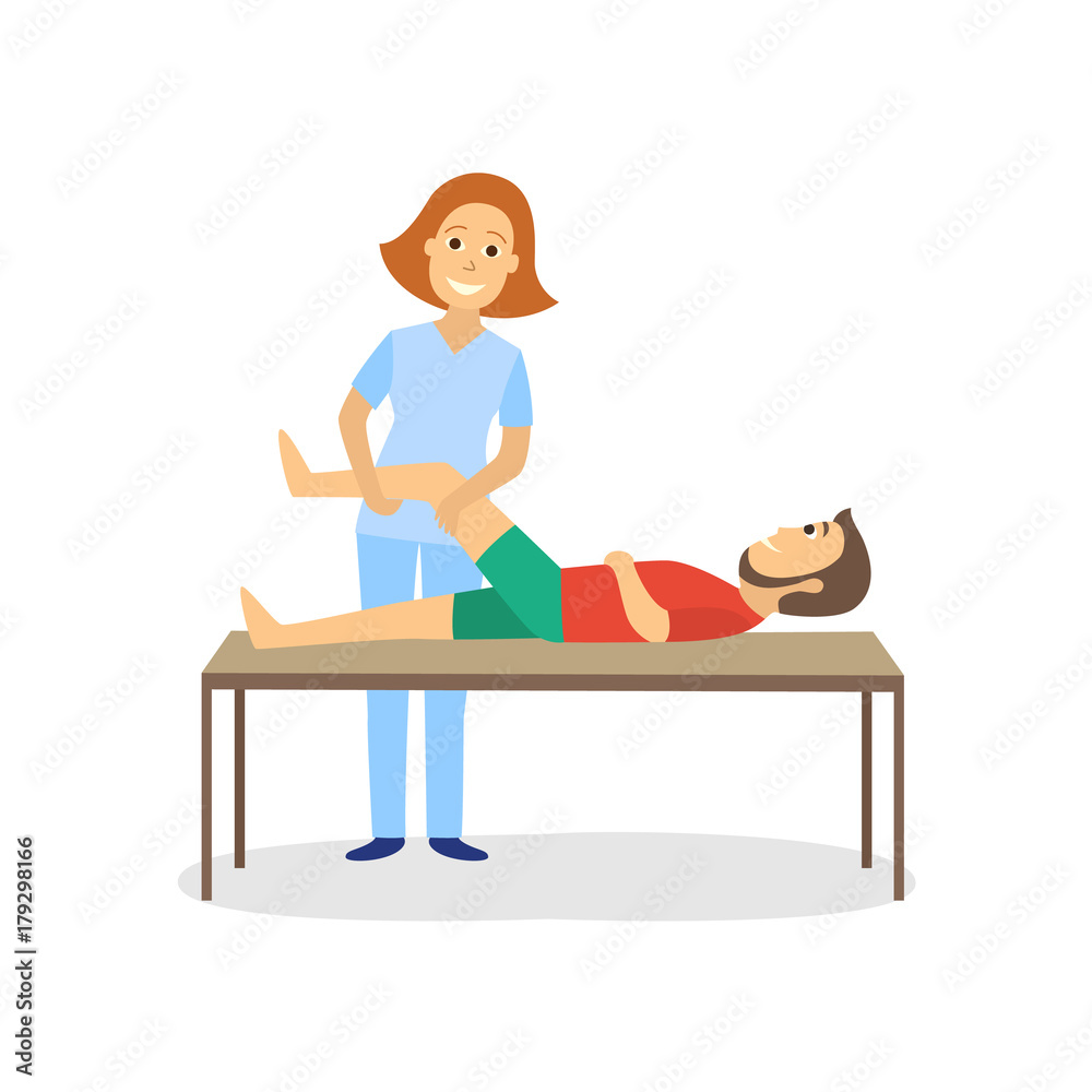 Medical rehabilitation, treatment, physical therapy for disabled ...