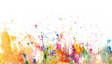 Colorful Blotch Art Free Stock Photo - Public Domain Pictures