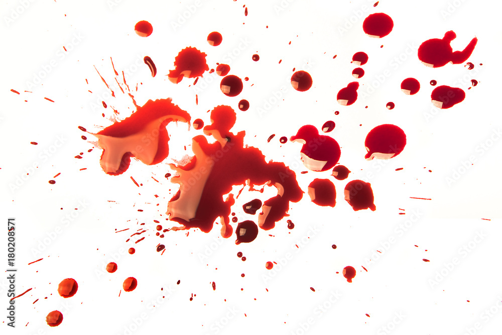 Blood stains Stock Photo | Adobe Stock