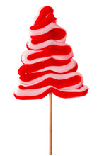 Candy Striped Christmas Tree Free Stock Photo - Public Domain Pictures
