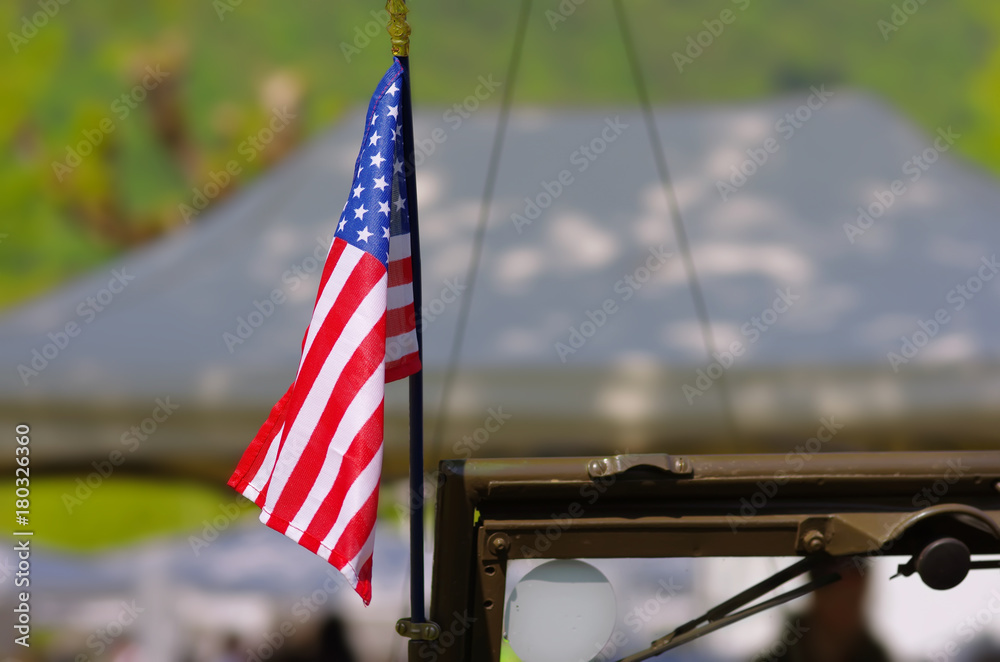 drapeau américain : symbole du patriotisme Stock Photo | Adobe Stock