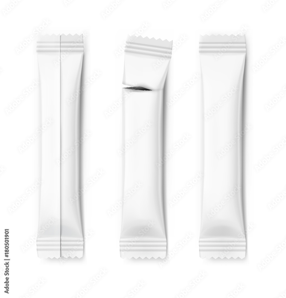 Blank template of packing stick. Vector illustration. Can be use for ...