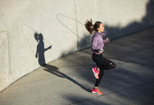 Jumping Rope, Woman, Exercising Free Stock Photo - Public Domain Pictures