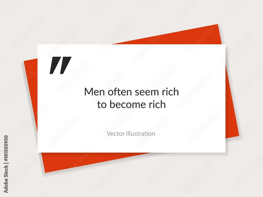 Quote background vector. Text lettering of an inspirational saying ...