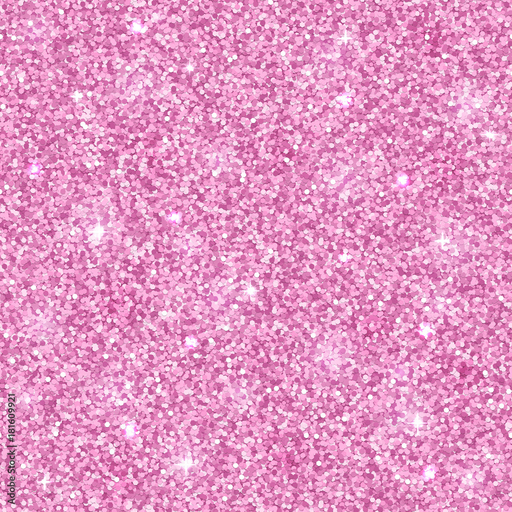 Pink glitter texture, seamless pattern. Vector Stock Vector | Adobe Stock
