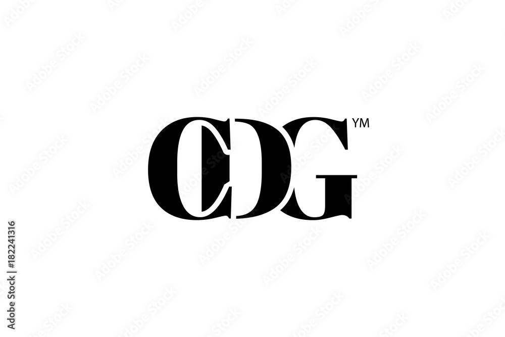 CDG Logo Branding Letter. Vector graphic design. Useful as app icon ...