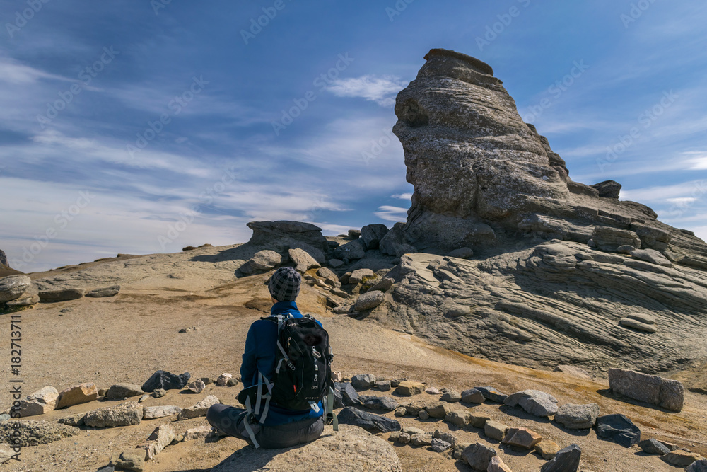 Hiking trail The Burned Rock (Piatra Arsa), Caraiman Cross, The Old ...