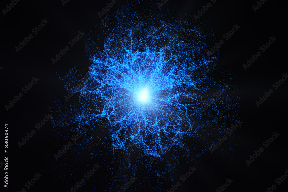 Glowing plasma background Stock Photo | Adobe Stock