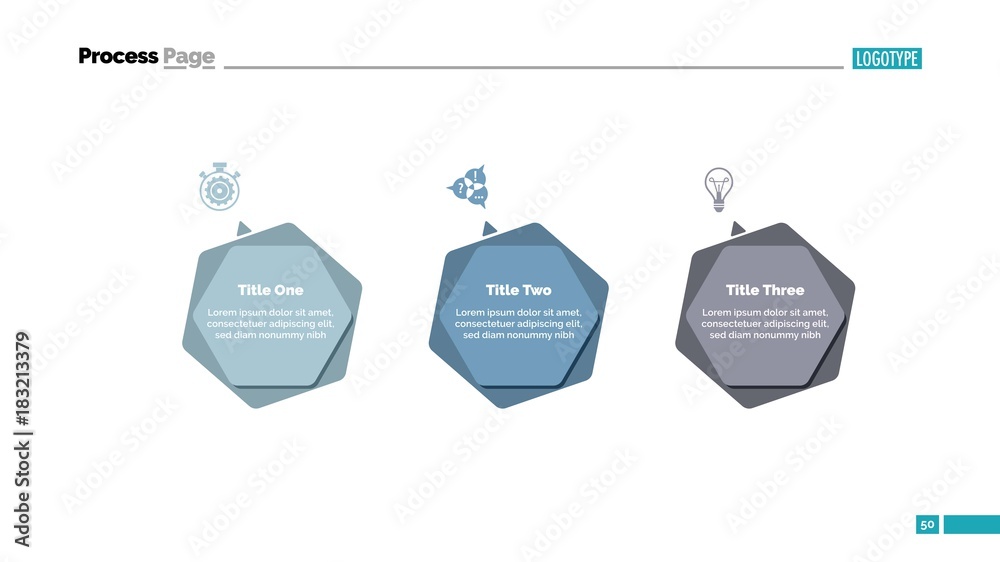 Infographic Diagram with Three Options Stock Vector | Adobe Stock