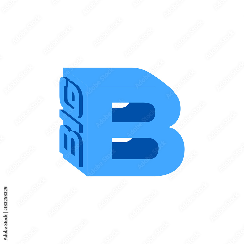 big b logo
