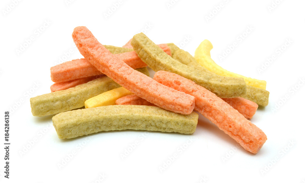 Naturally Baked Veggie Straws Made From Tomatoes, Spinach and Potatoes ...