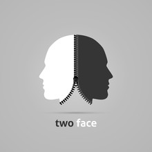 Two-headed Man Free Stock Photo - Public Domain Pictures