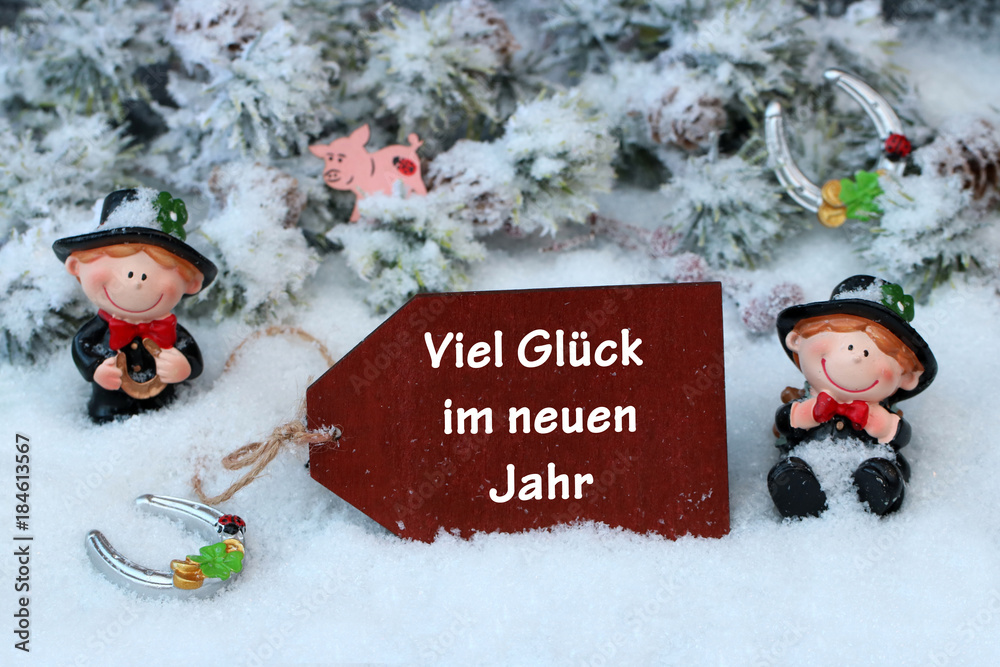 Stock-Foto „Viel Glück im neuen Jahr“ | Adobe Stock