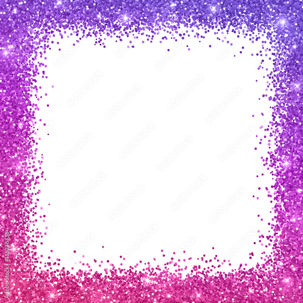 Purple And Pink Border Design