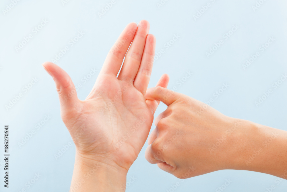 BSL Fingerspelling alphabet. Stock Photo | Adobe Stock