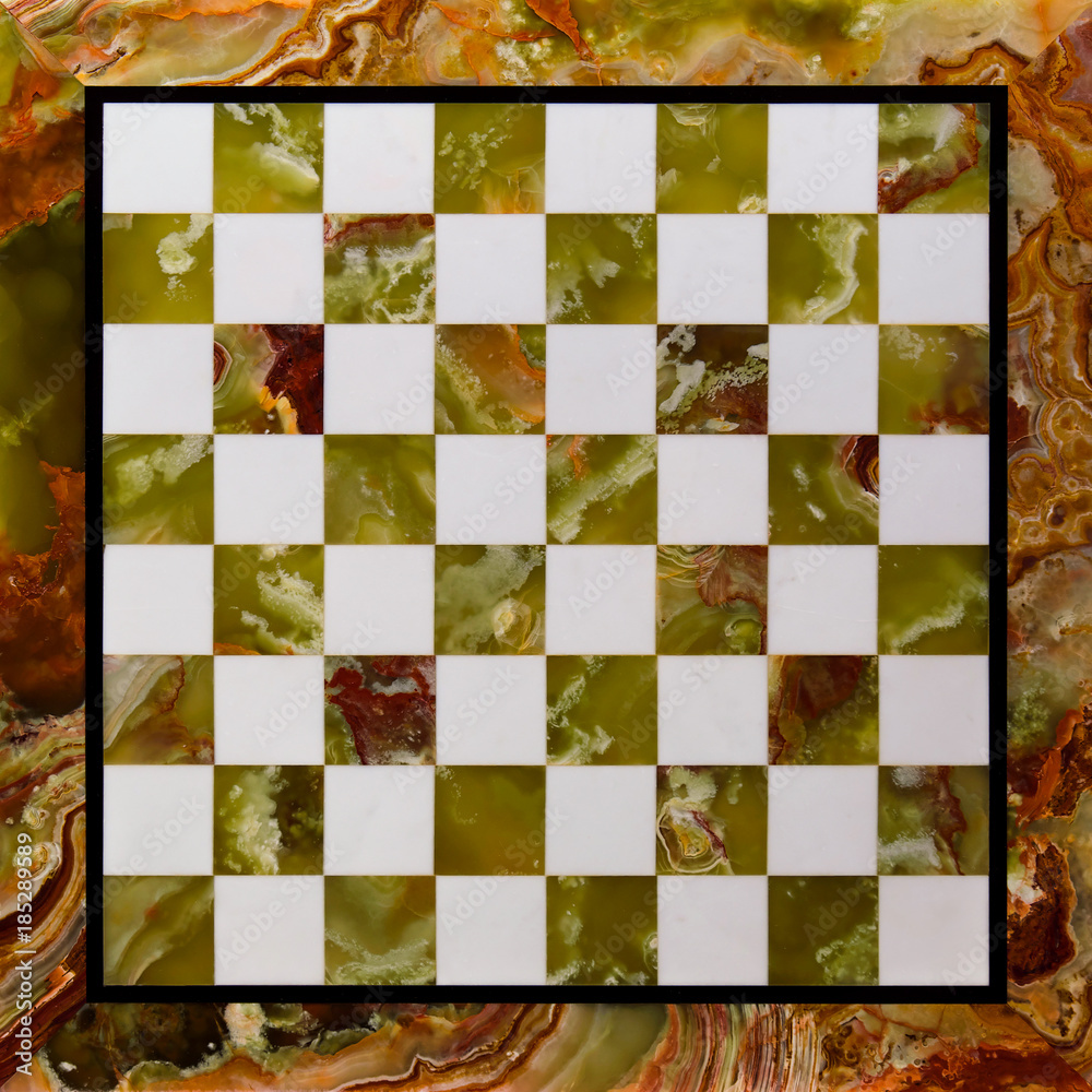 marble stone chess board - top view of an elegant and old chess table ...