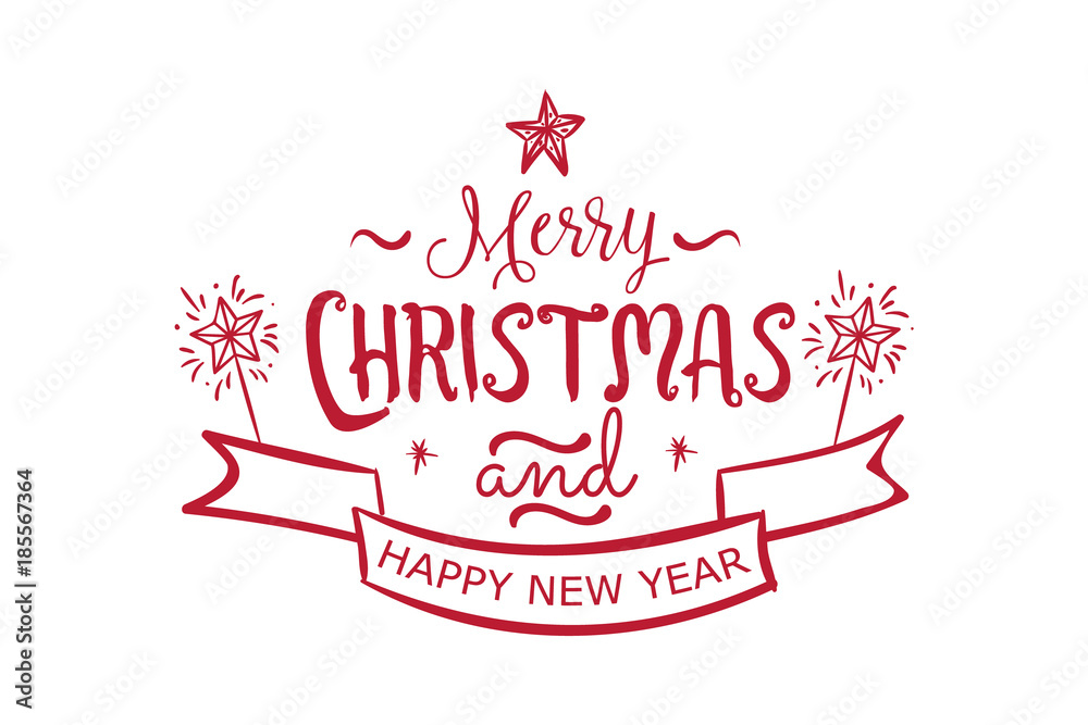 Merry Christmas And Happy New Year Fonts
