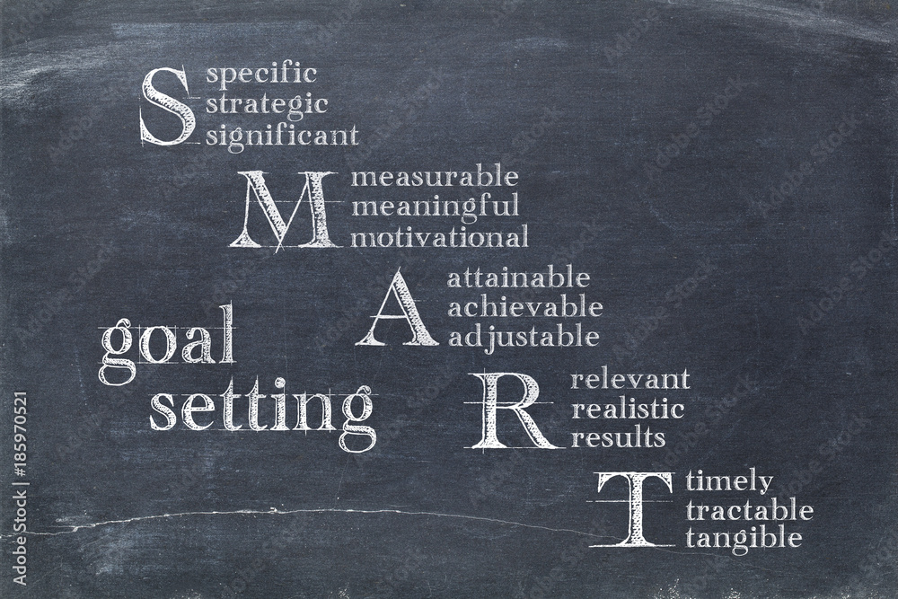 smart goal setting concept Stock Photo | Adobe Stock smart goal setting concept Stock Photo | Adobe Stock