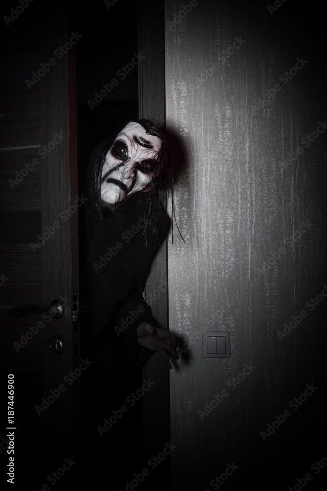 Scary Creature In Doorway