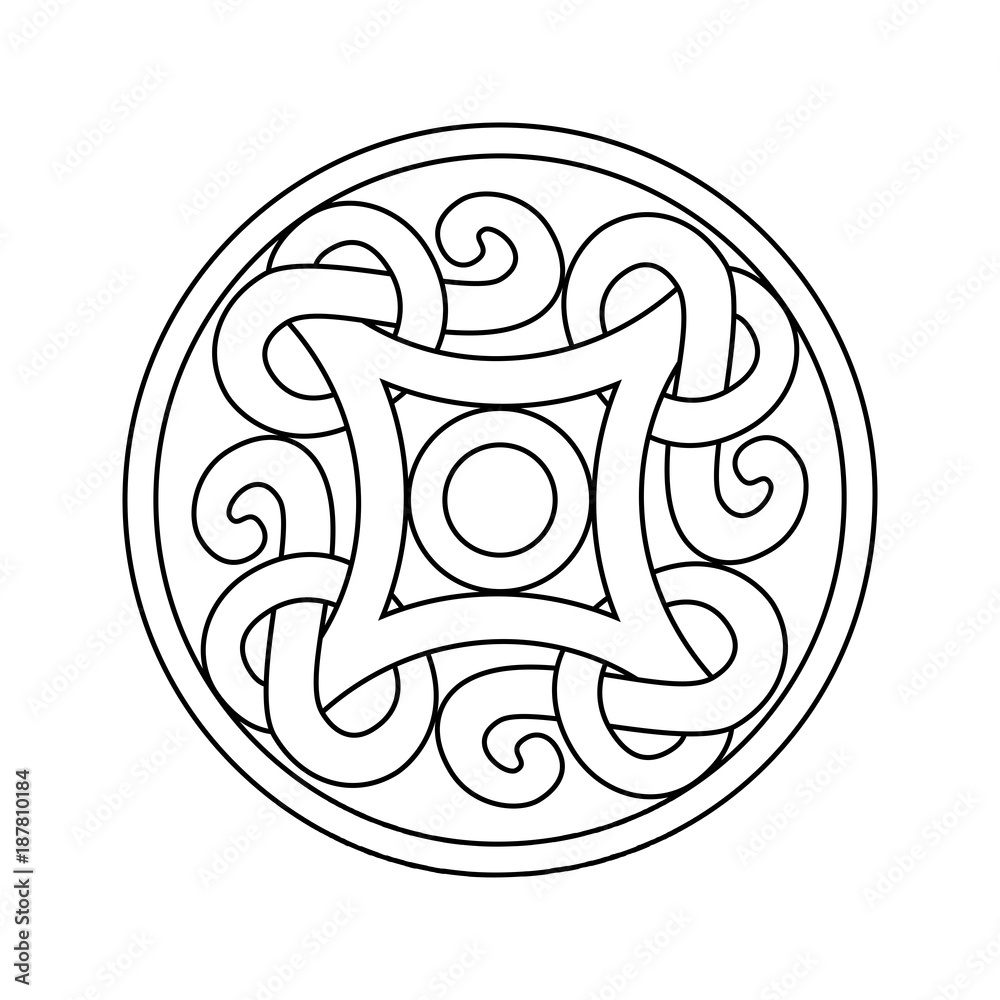 viking shield colouring