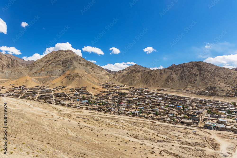 LEH, JAMMU & KASHMIR - INDIA - a 3.700 meters high plateau along the ...