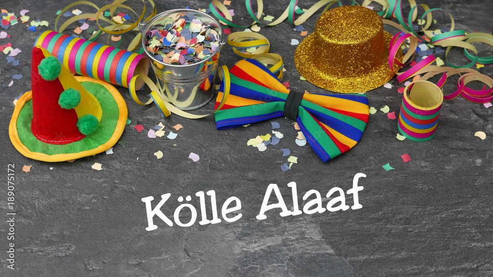 Stock-Foto „Kölle Alaaf“ | Adobe Stock