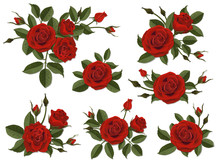 Red Rose Wreath Art Free Stock Photo - Public Domain Pictures