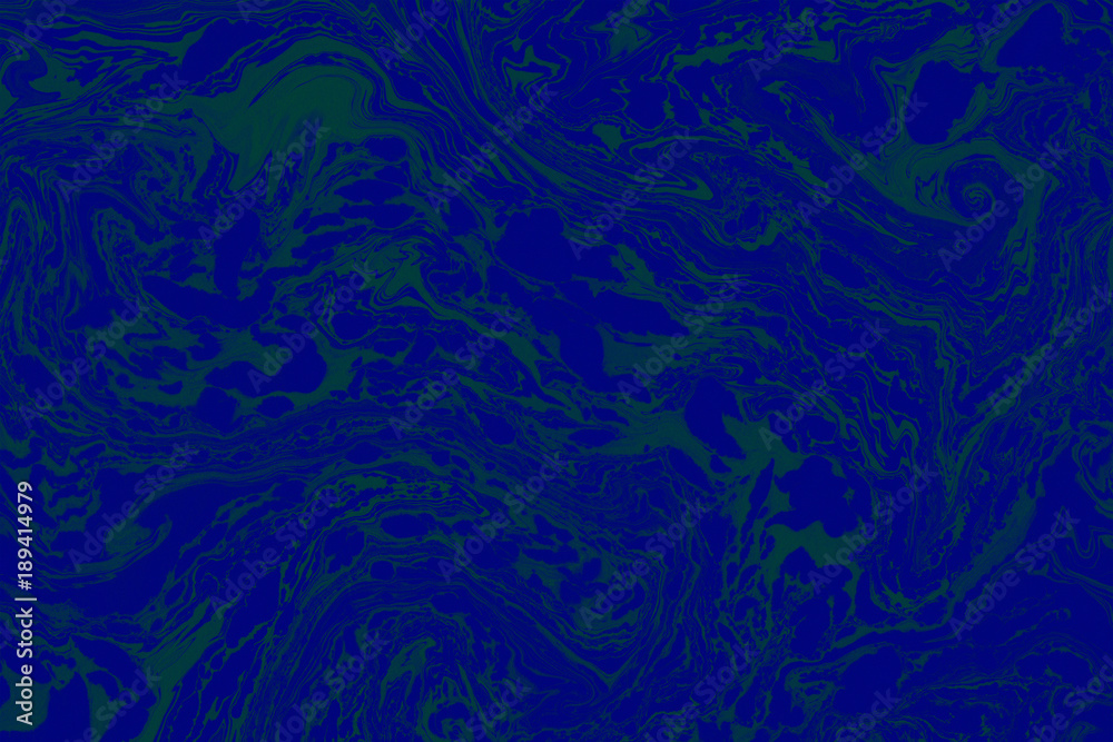 Suminagashi marble texture hand painted with indigo ink. Digital paper ...