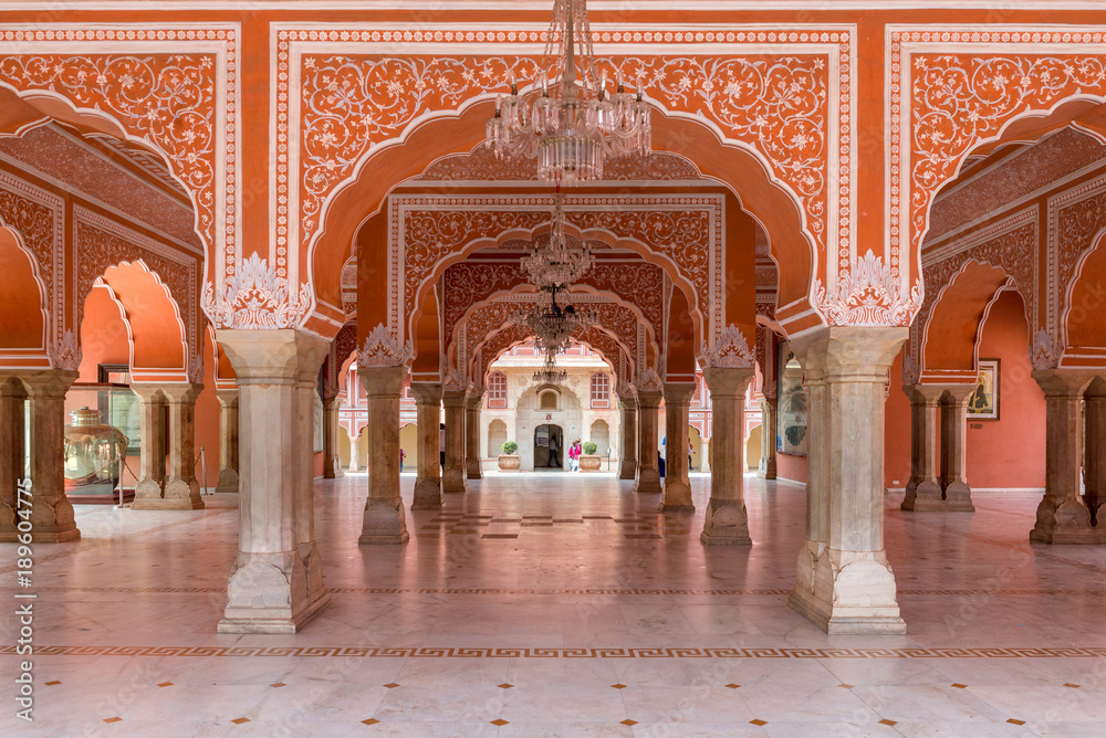 Diwan-i-Khas in City Palace of Jaipur, Rajasthan Stock Photo | Adobe Stock
