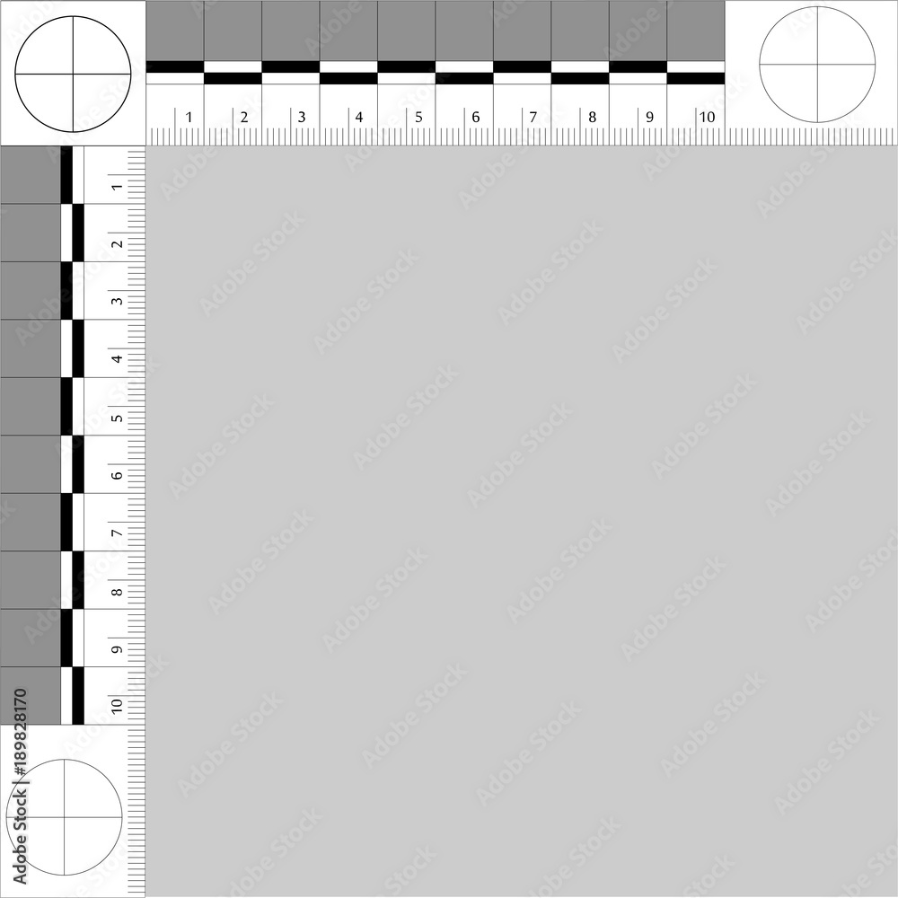 ruler yardstick judicial, legal, forensic criminalist, vector ruler ...