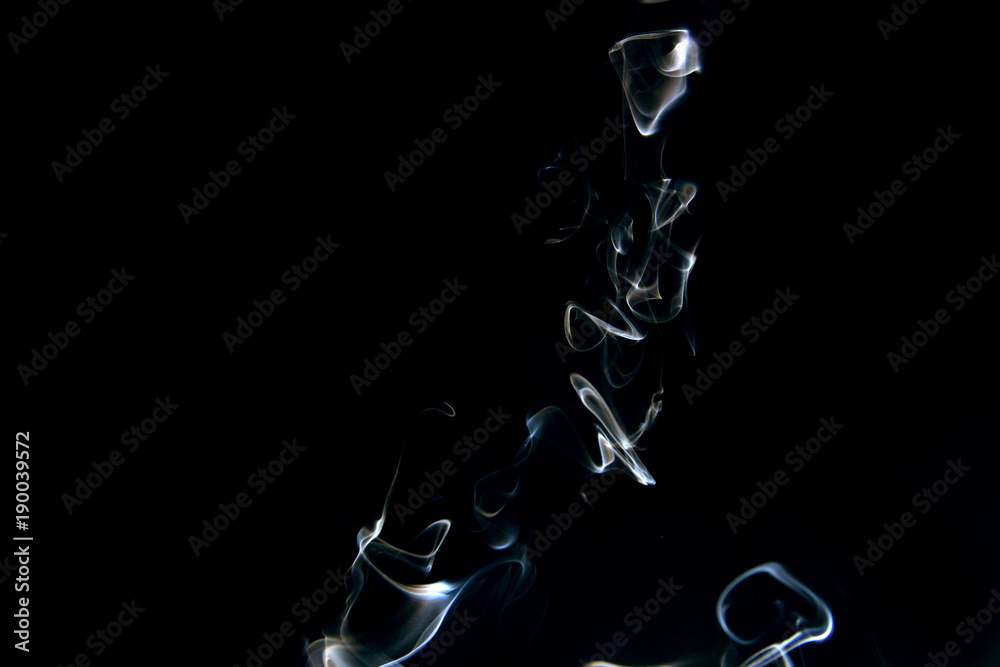 Smoke abstract / Smoke is a collection of airborne solid and liquid ...