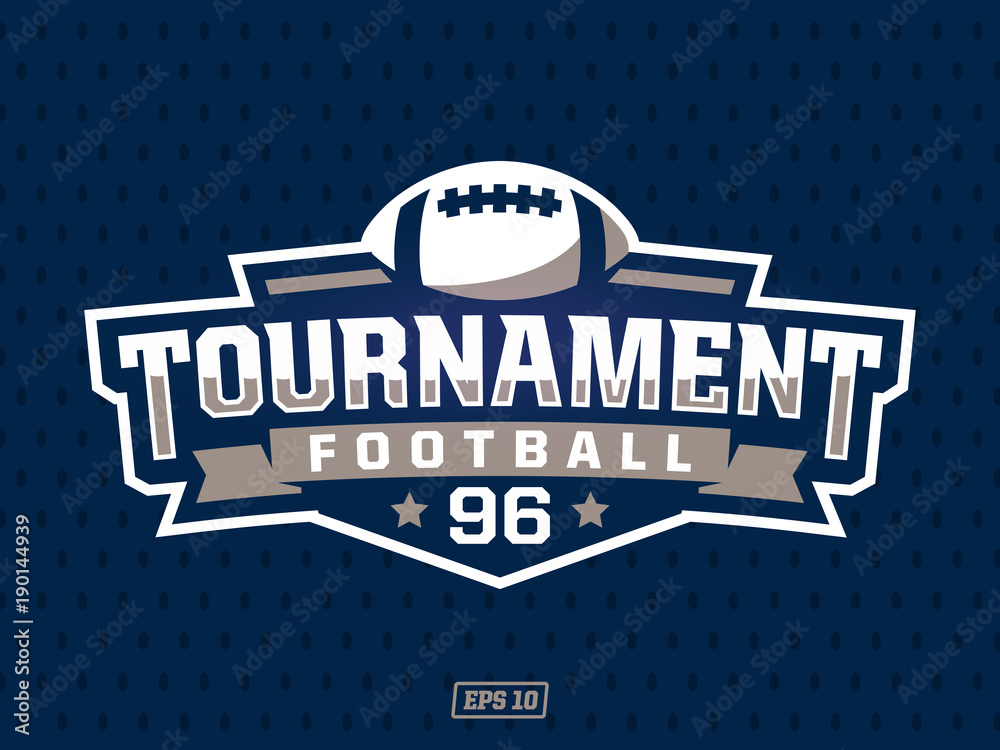 Modern professional american football logo for sport team Stock Vector ...