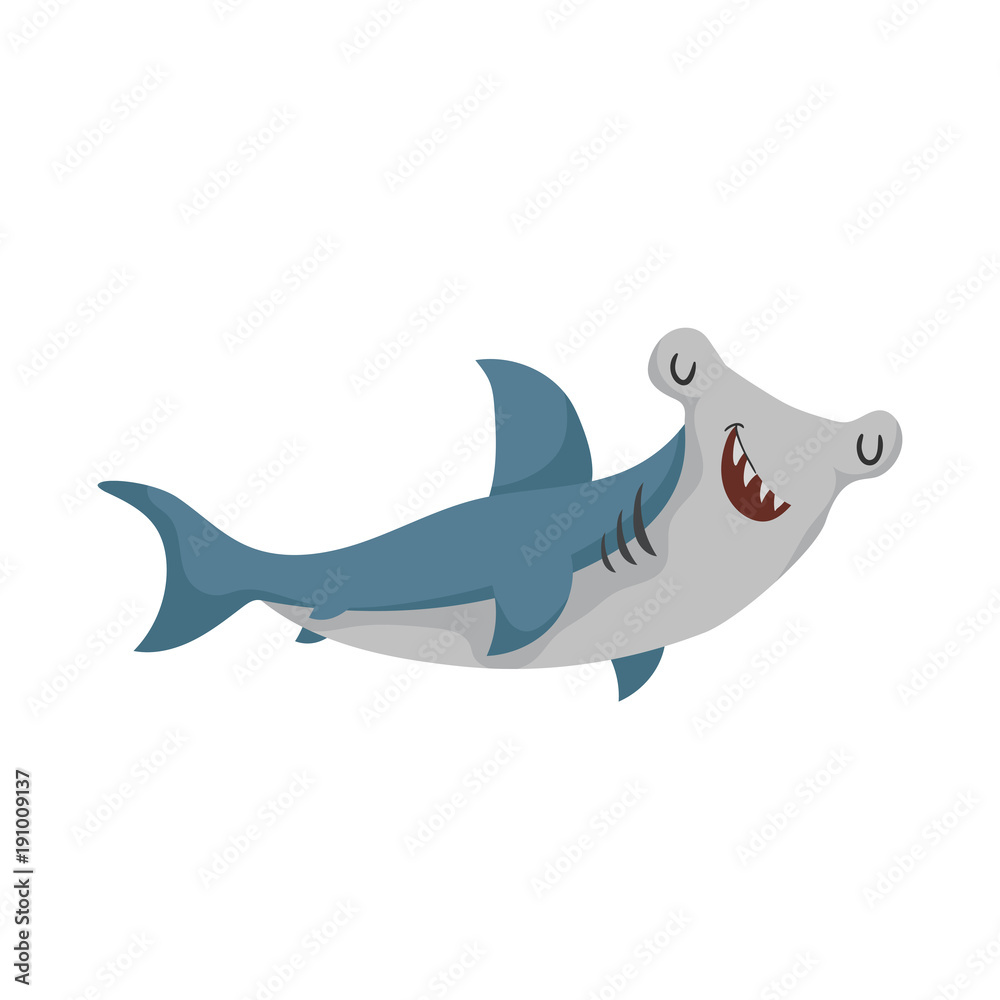 cartoon hammerhead