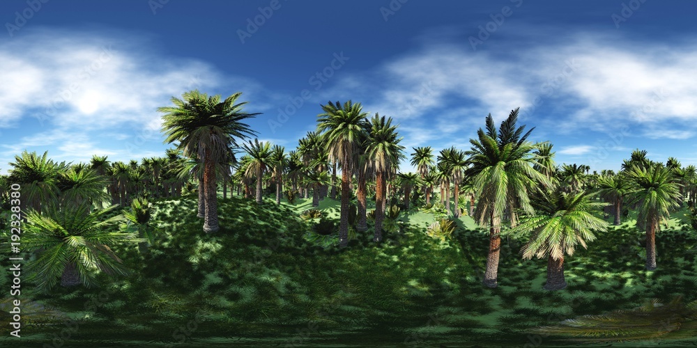 HDRI, high resolution map, environment map, Round panorama, spherical ...