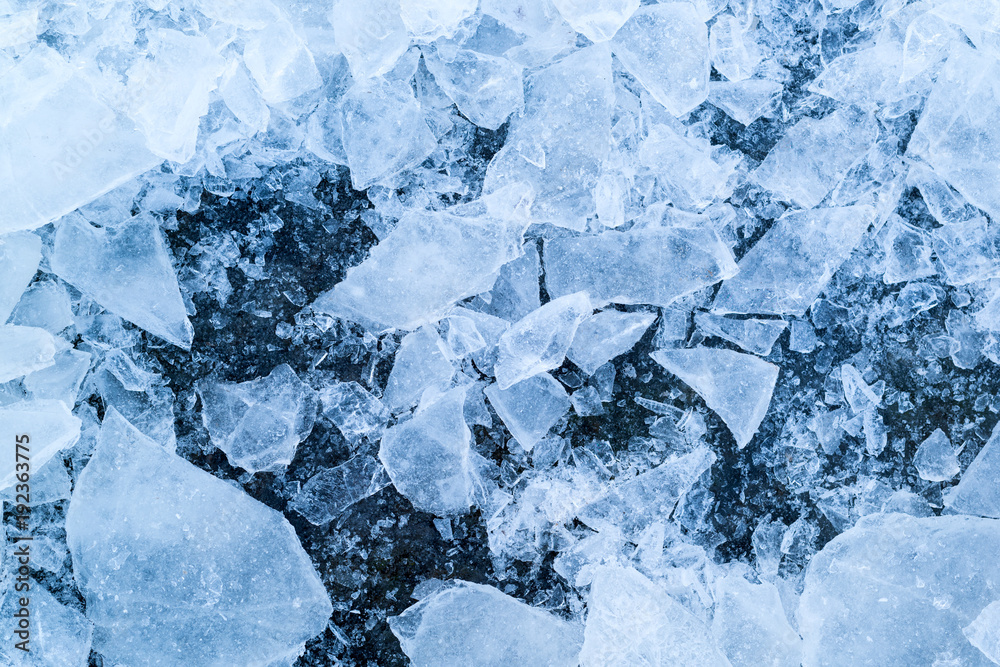 Broken ice texture Stock Photo | Adobe Stock