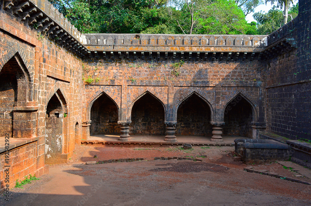 Inside portion of Teen Darwaja Panhala Fort, Kolhapur, Maharashtra ...