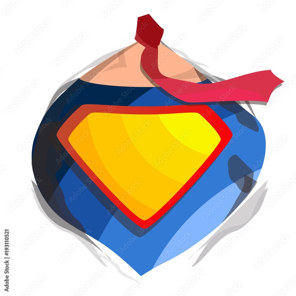 Superhero Logo Vector. Diamond Shield Symbol Shape. Badge Super Powers ...