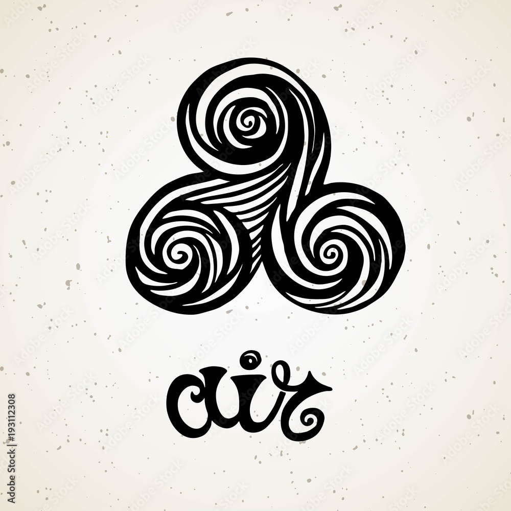 Air sign tattoo | Orangetattooshop.com
