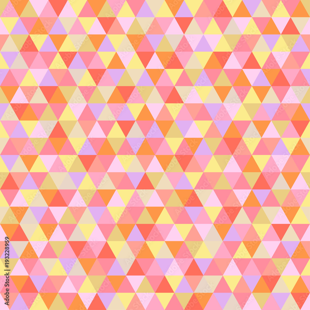 Seamless triangle pattern. Abstract geometric wallpaper of the surface ...